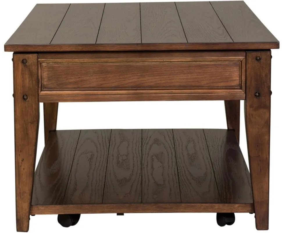 Lake House Rectangular Lift-Top Coffee Table