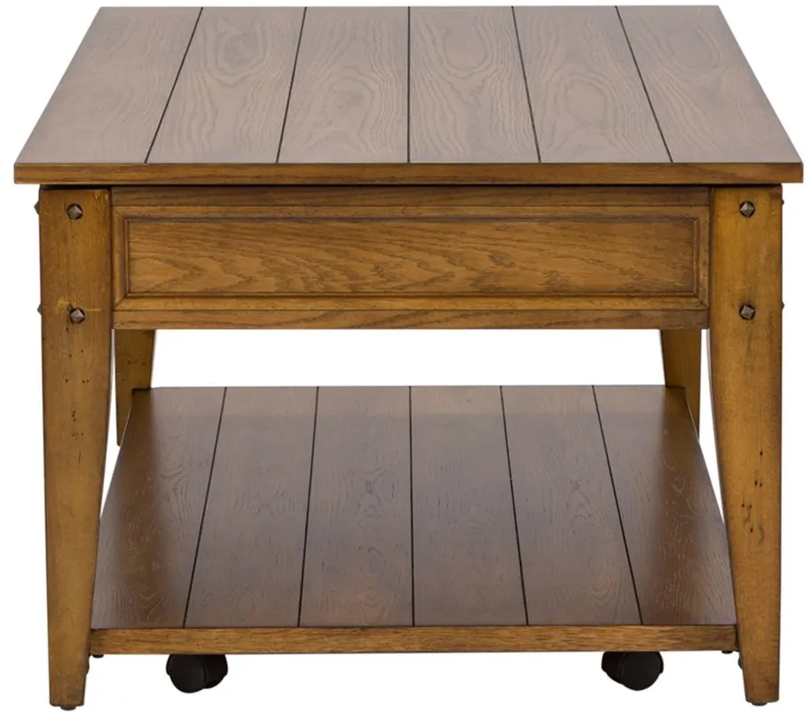Lake House Rectangular Lift-Top Coffee Table