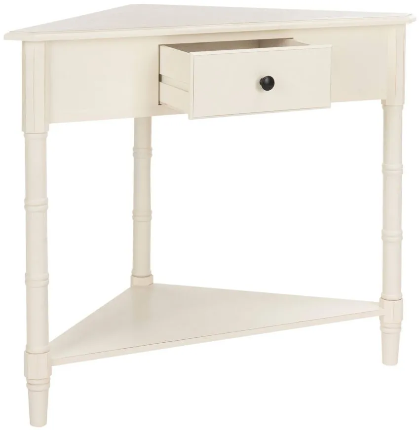 Rosalia Corner Console Table