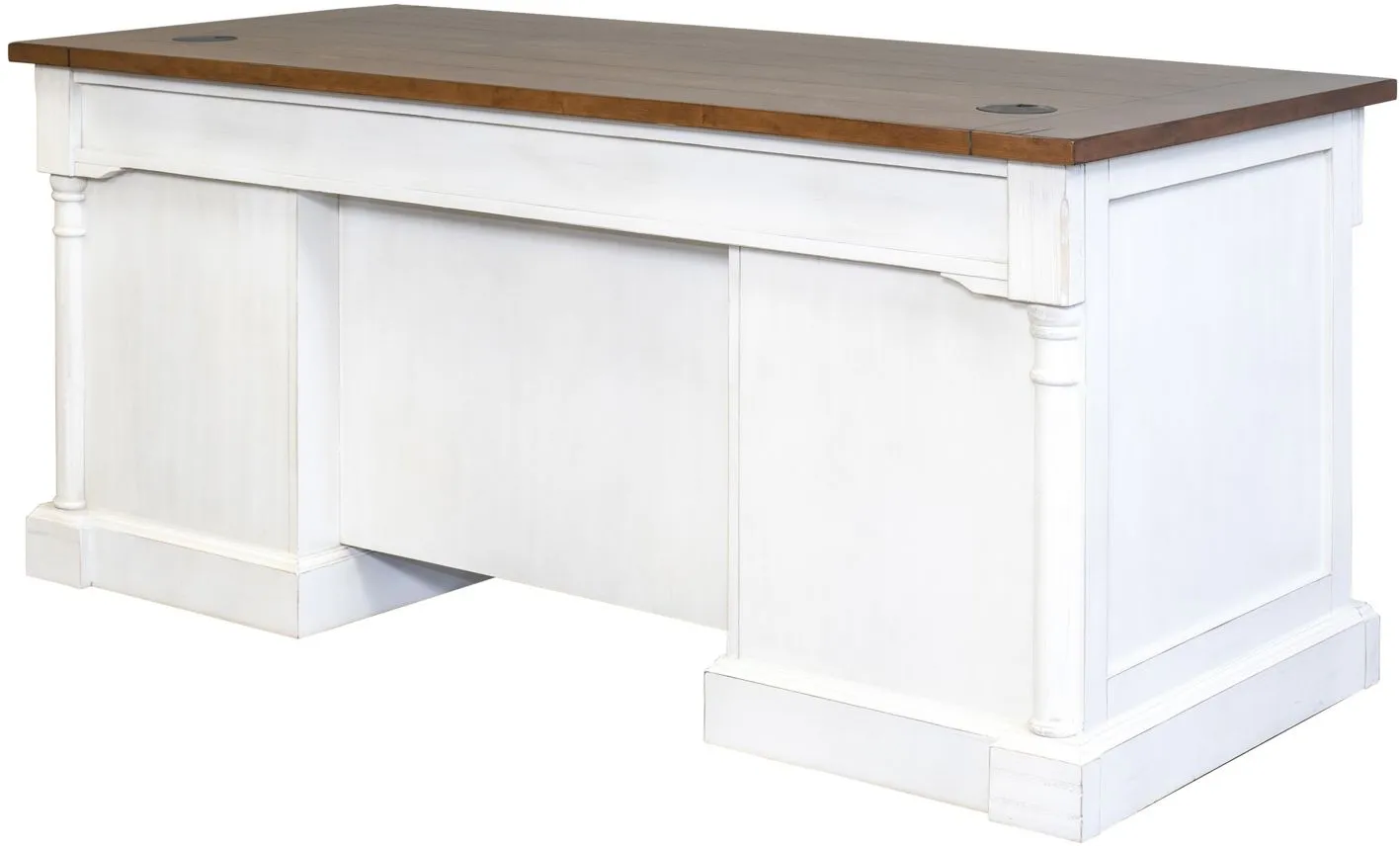 Durham Double Pedestal Executive Desk