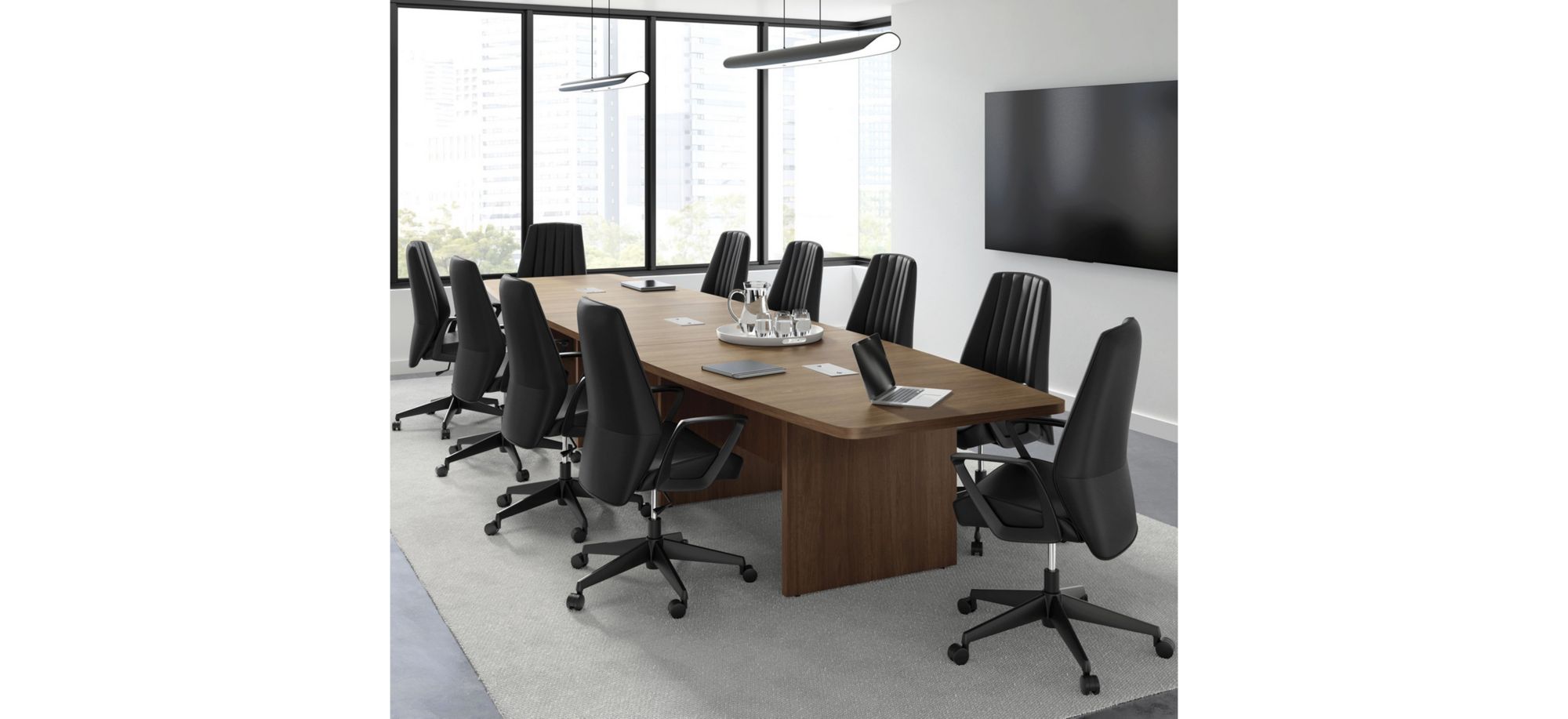 Empire Collection Executive Mid Back Office Chair by OfficeSource