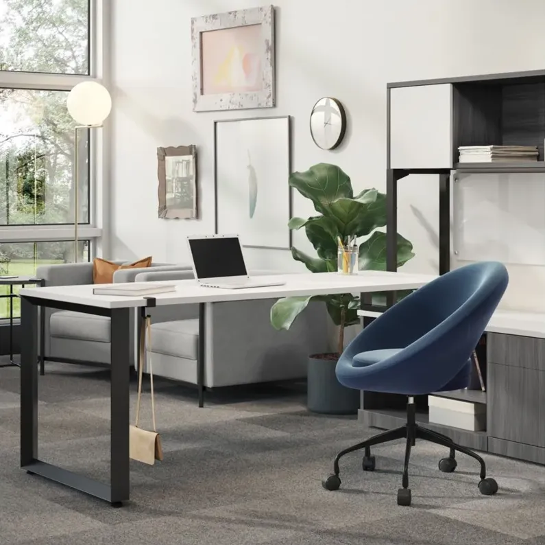 Scoop Collection Mid-Century Modern Chair by OfficeSource