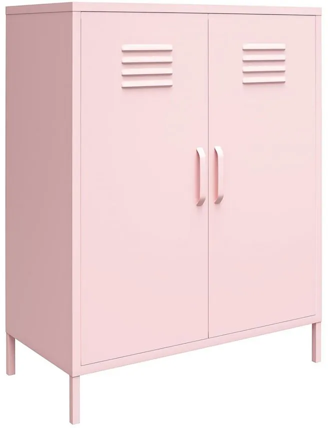 Novogratz Cache Two Door Metal Locker Storage Cabinet
