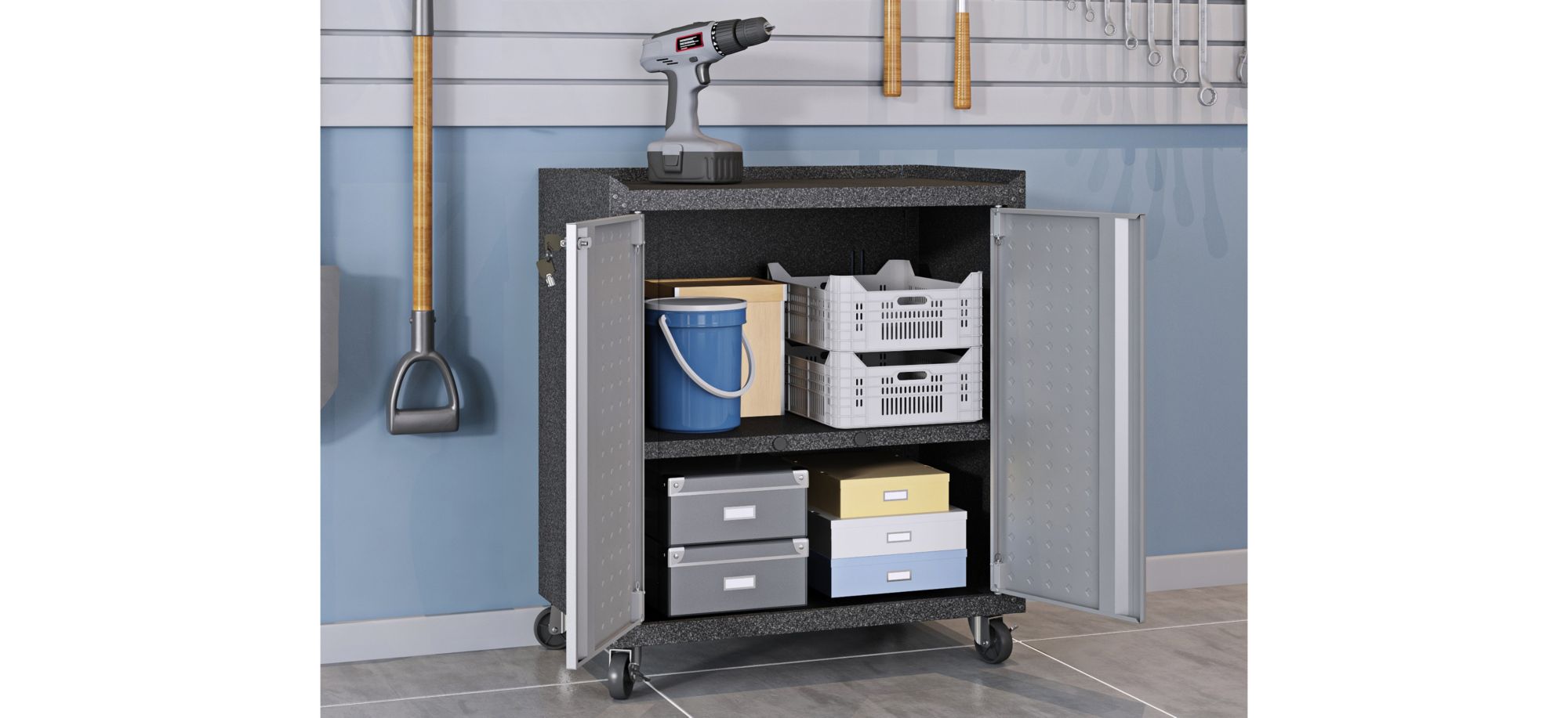 Fortress Garage Cabinet