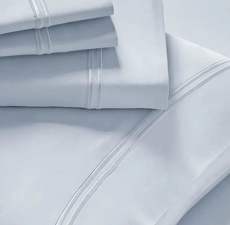 PureCare Premium Refreshing TENCEL Lyocell Sheet Set in Light Blue by ...