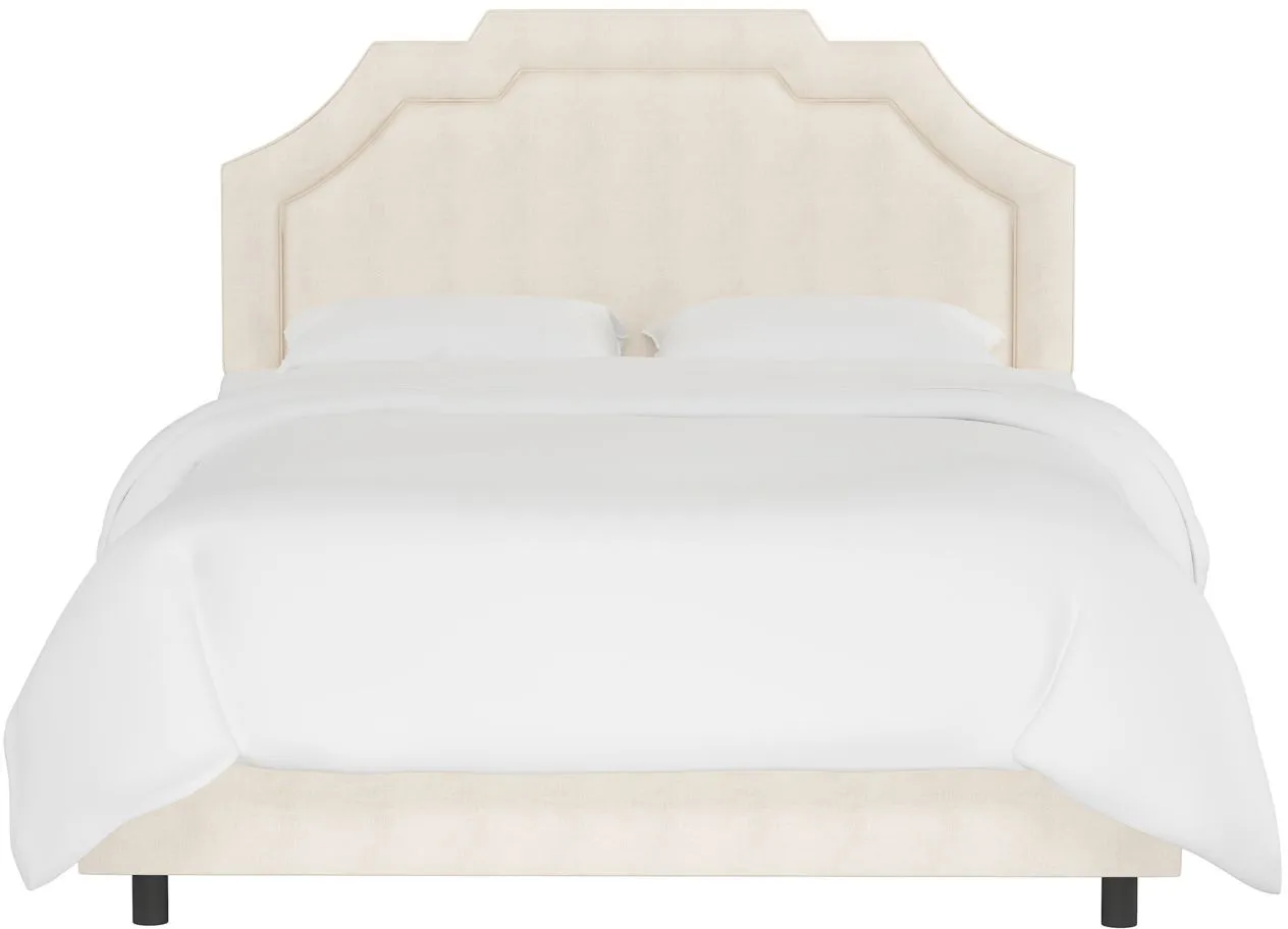 Kay Notched Upholstered Bed