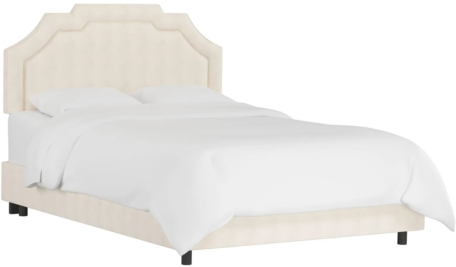 Kay Notched Upholstered Bed
