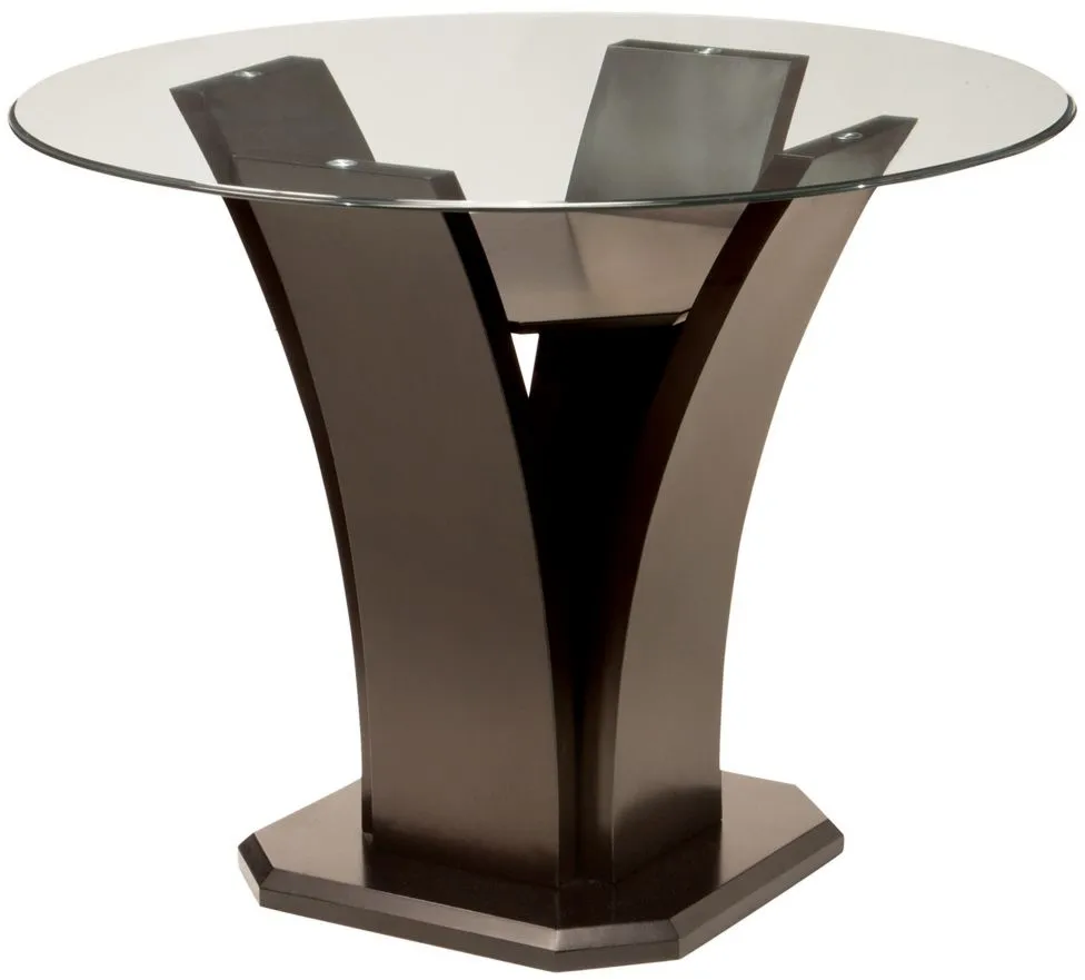 Venice 5-pc. 48" Glass Counter-Height Dining Set