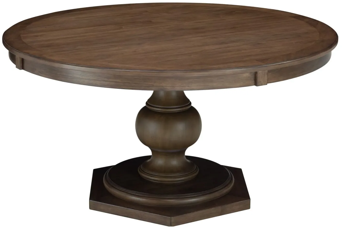 Tatum Dining Table in Brown by Bellanest