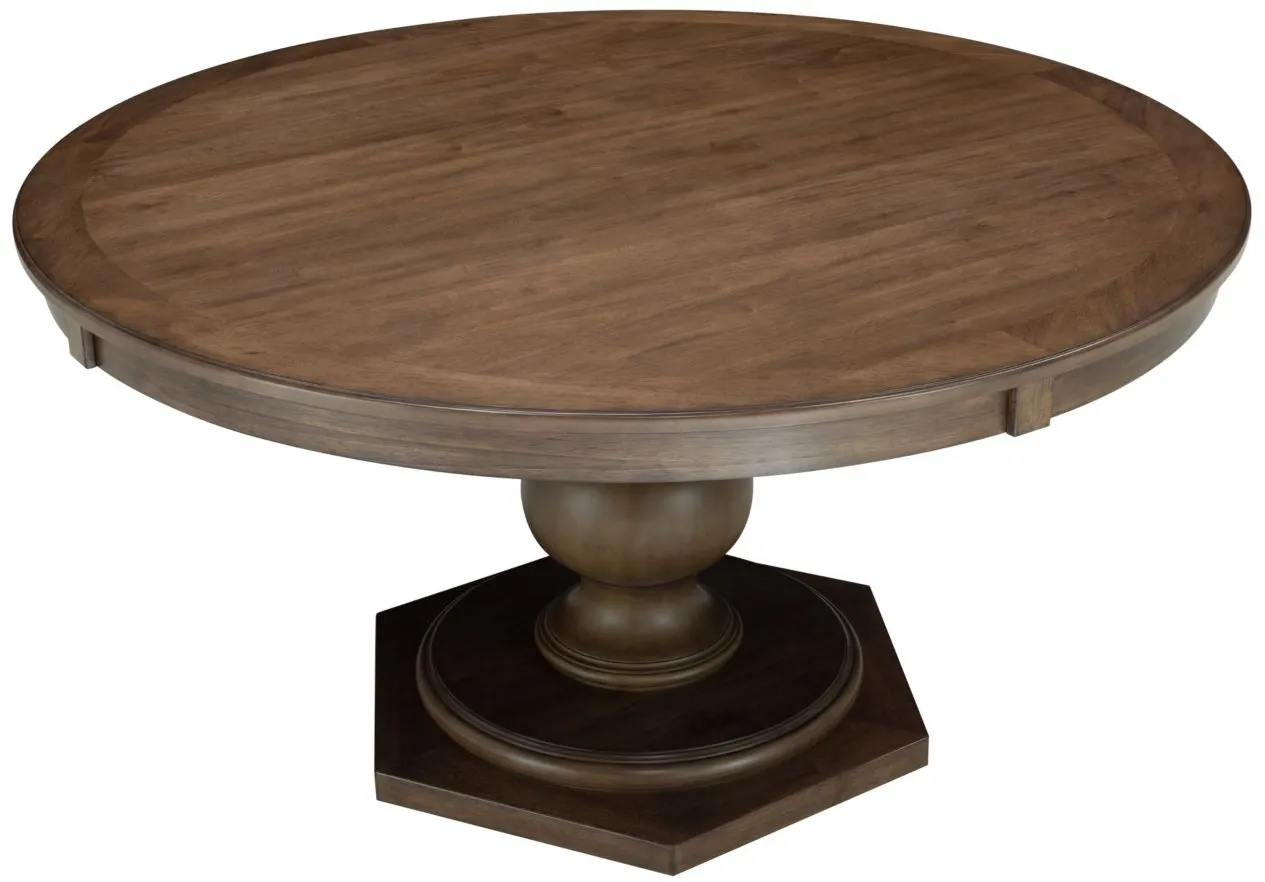 Tatum Dining Table in Brown by Bellanest