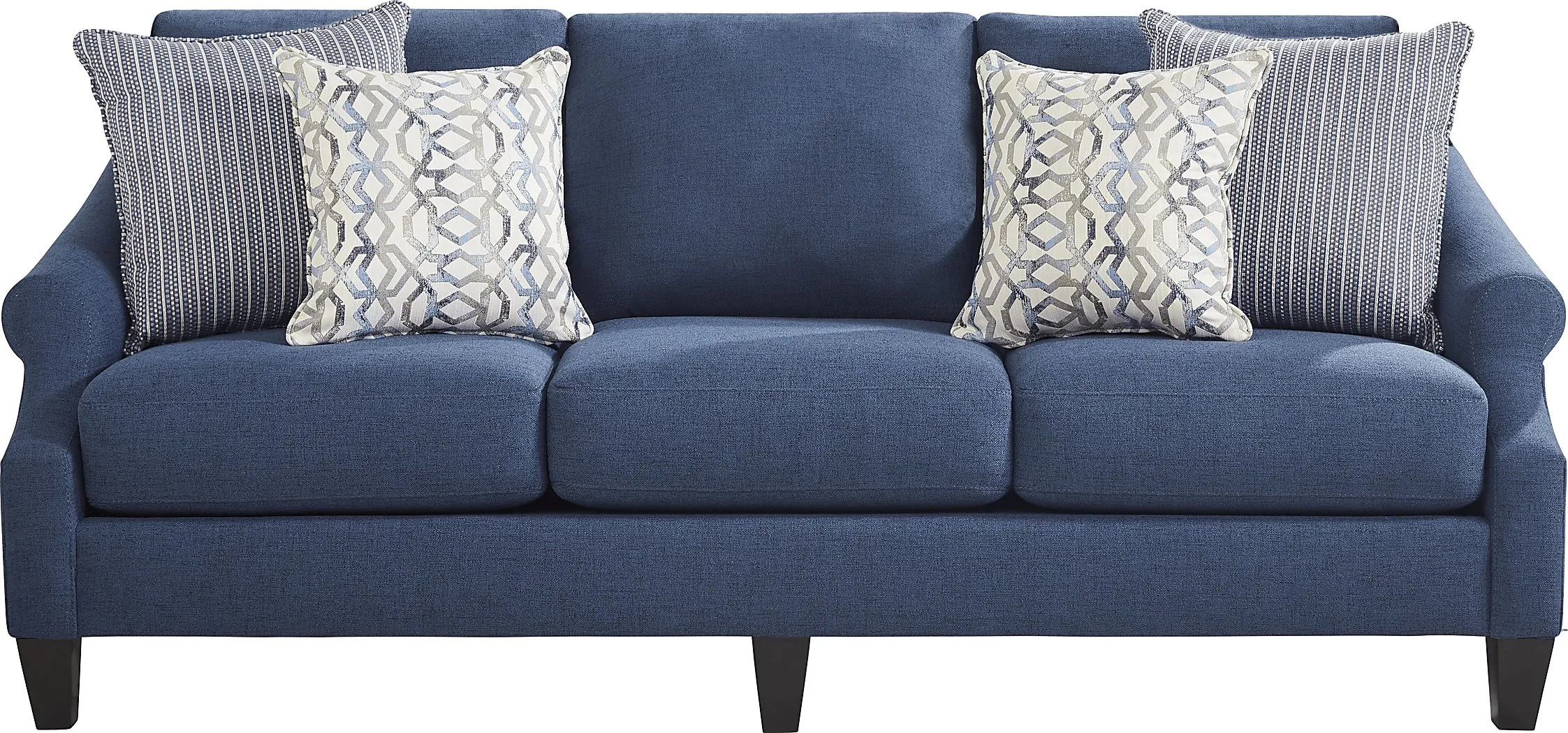 Westerfield Blue Sofa by Rooms To Go Furniture