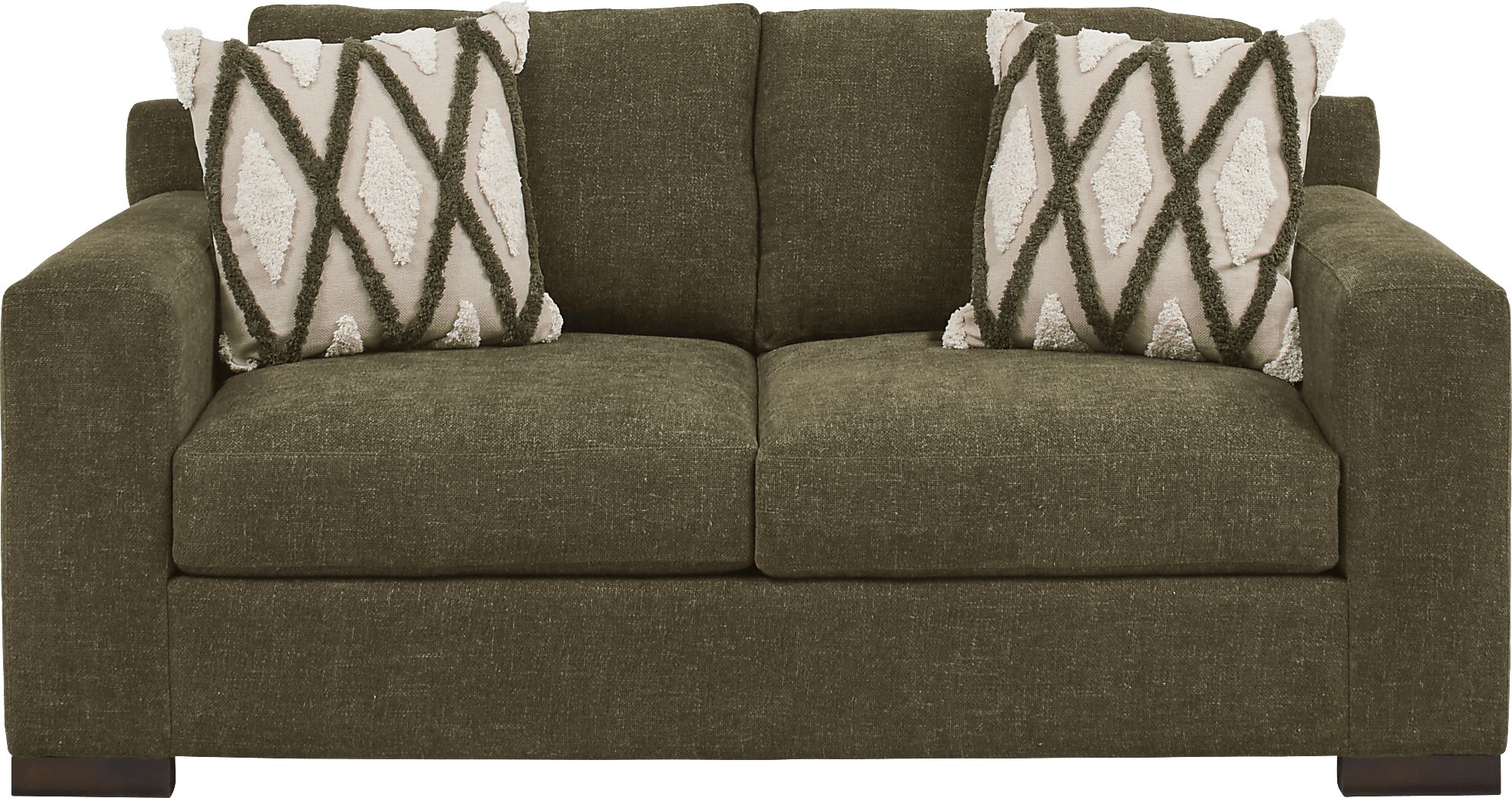 Melbourne Olive Loveseat