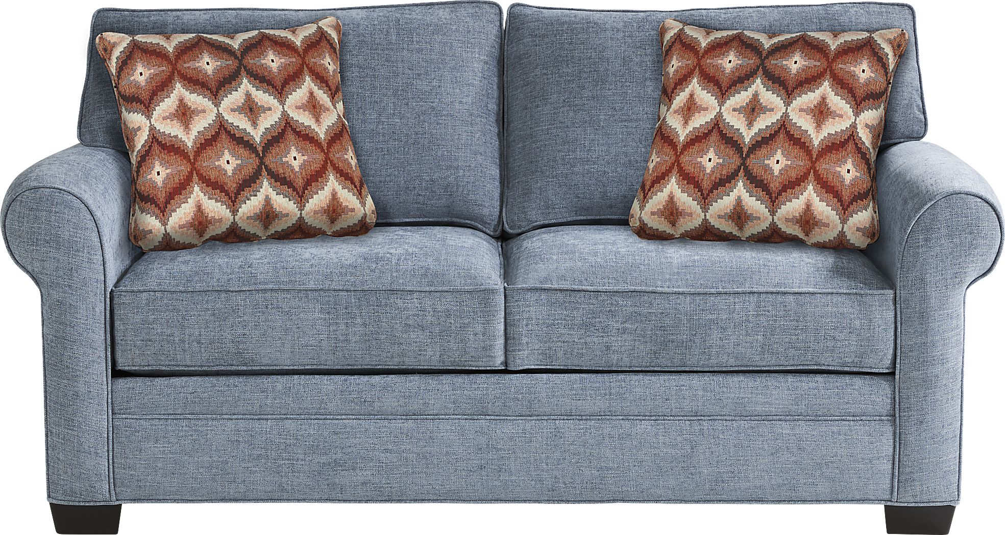 Cindy Crawford Home Bellingham Chambray Chenille Loveseat