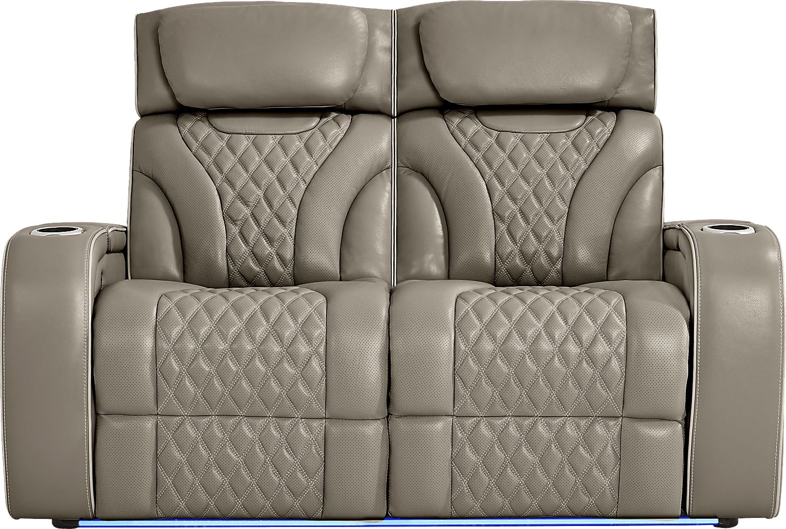 Horizon Ridge Beige Leather 6 Pc Triple Power Reclining Living Room ...