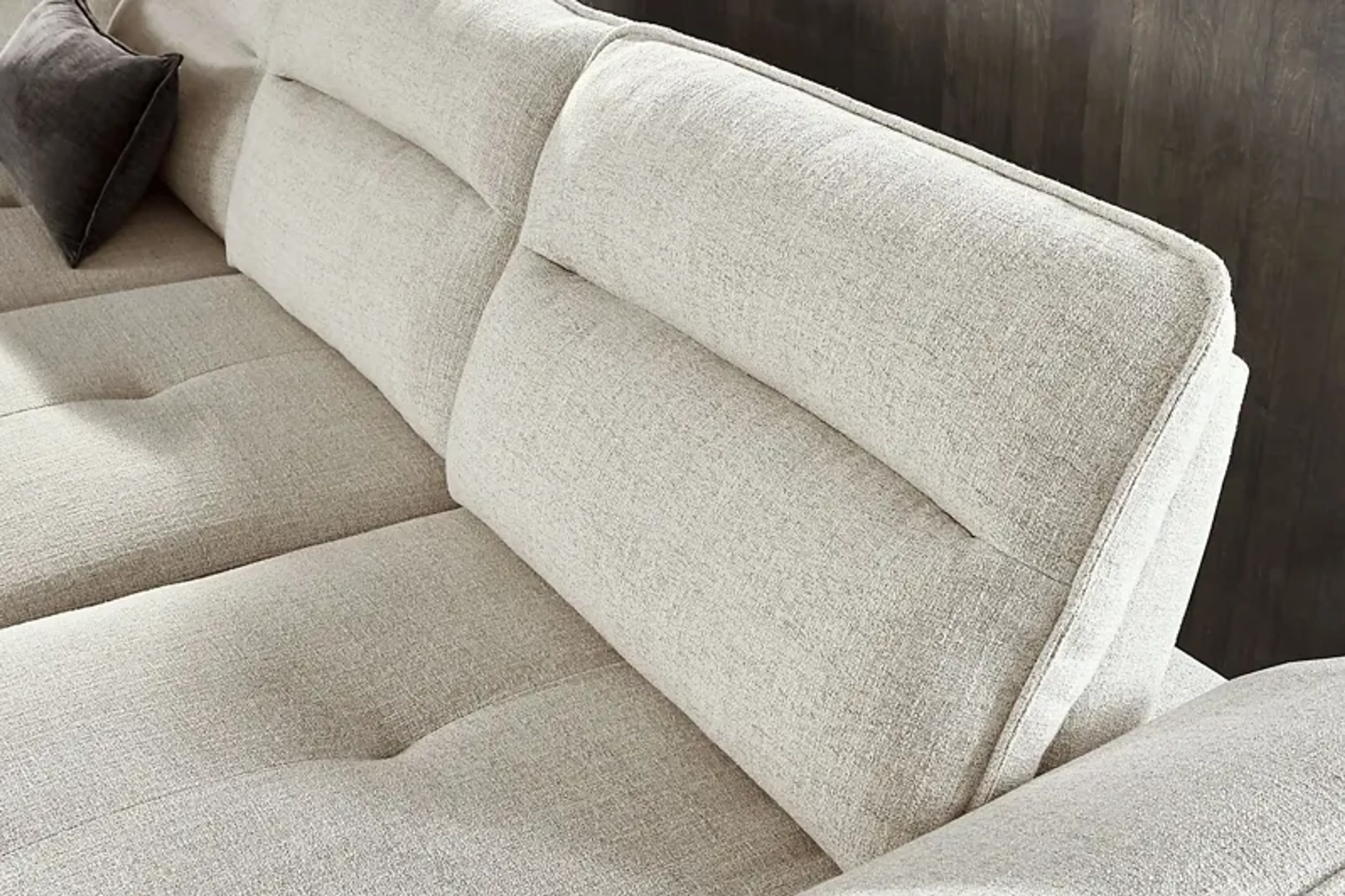 Olympia Linen 4 Pc Sectional Rooms To Go | Furniture.com