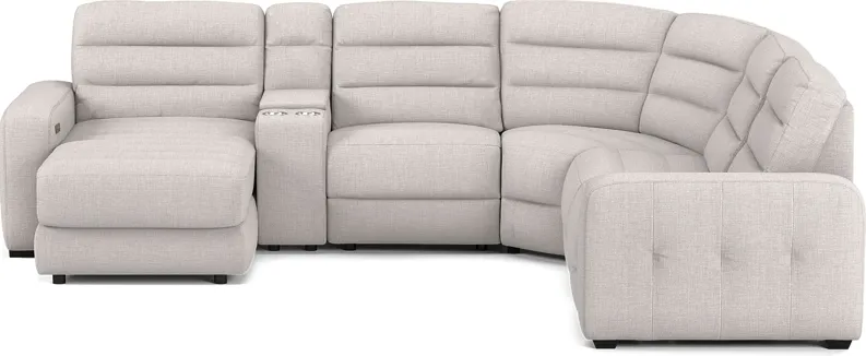 Runyon Canyon Platinum 6 Pc Power Reclining Sectional