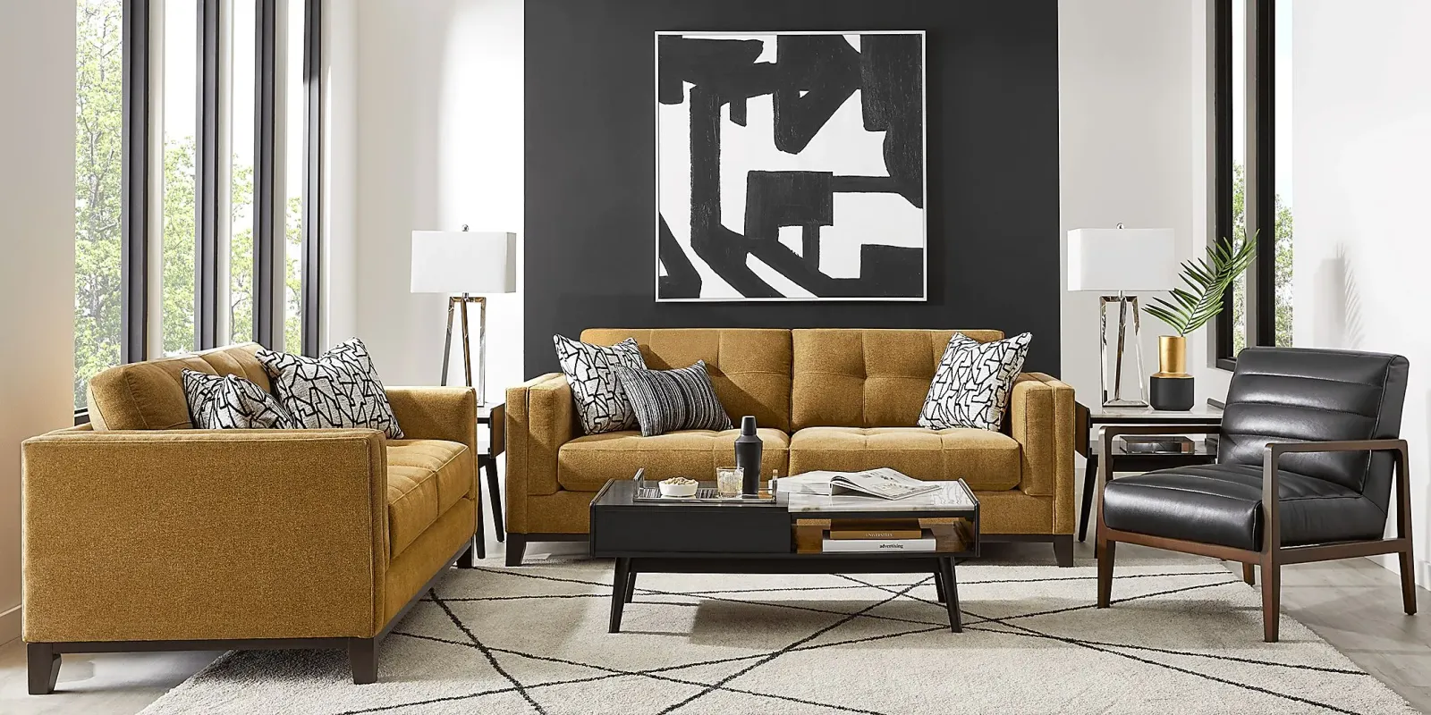 Cindy crawford living room set store