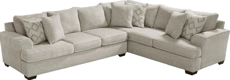 Landon Hills Cream 2 Pc Sectional