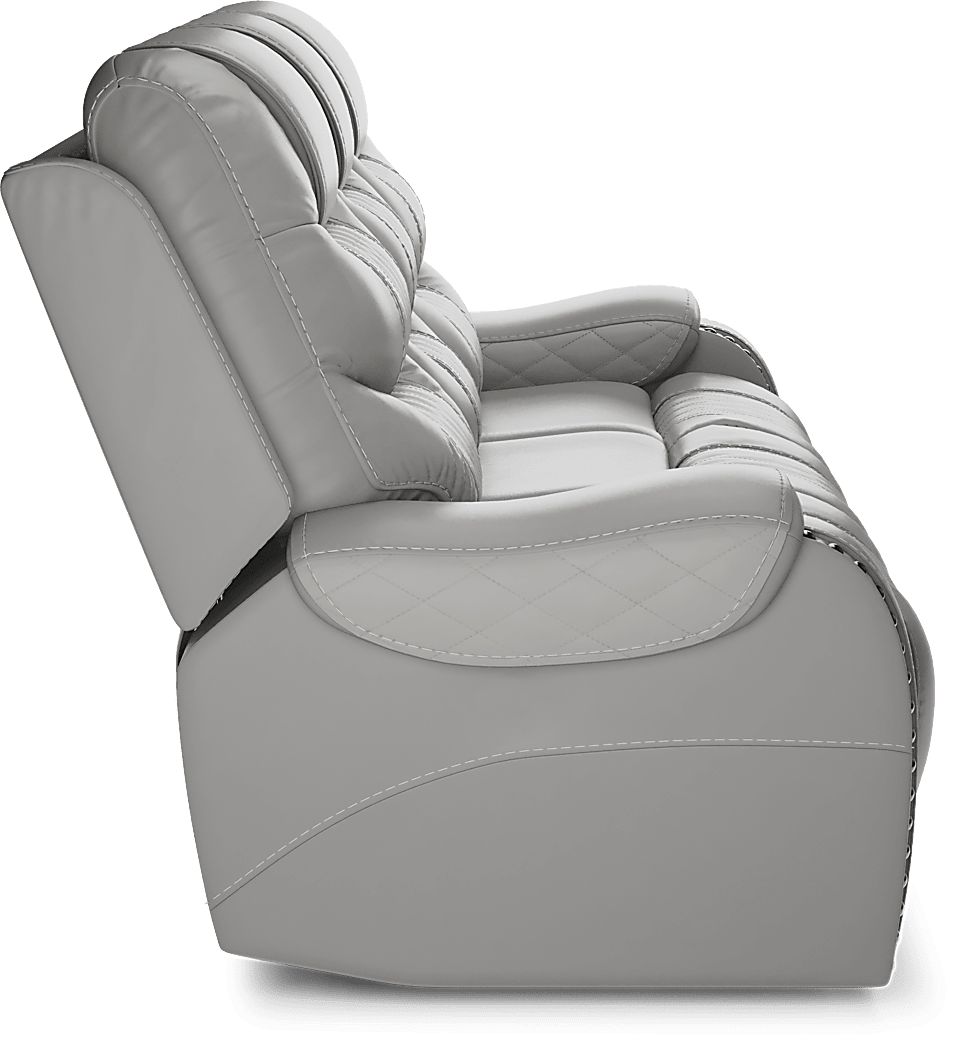 Eric Church Highway To Home Headliner Gray Leather 2 Pc Living Room ...