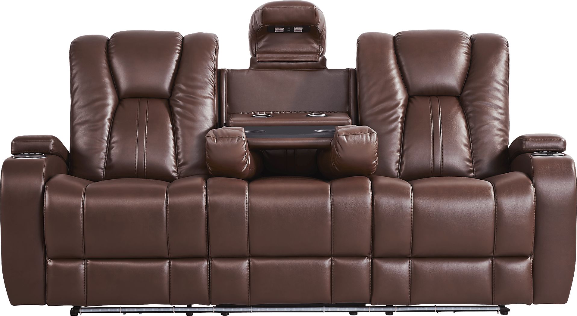 Kingvale Court Mocha 2 Pc Dual Power Reclining Living Room