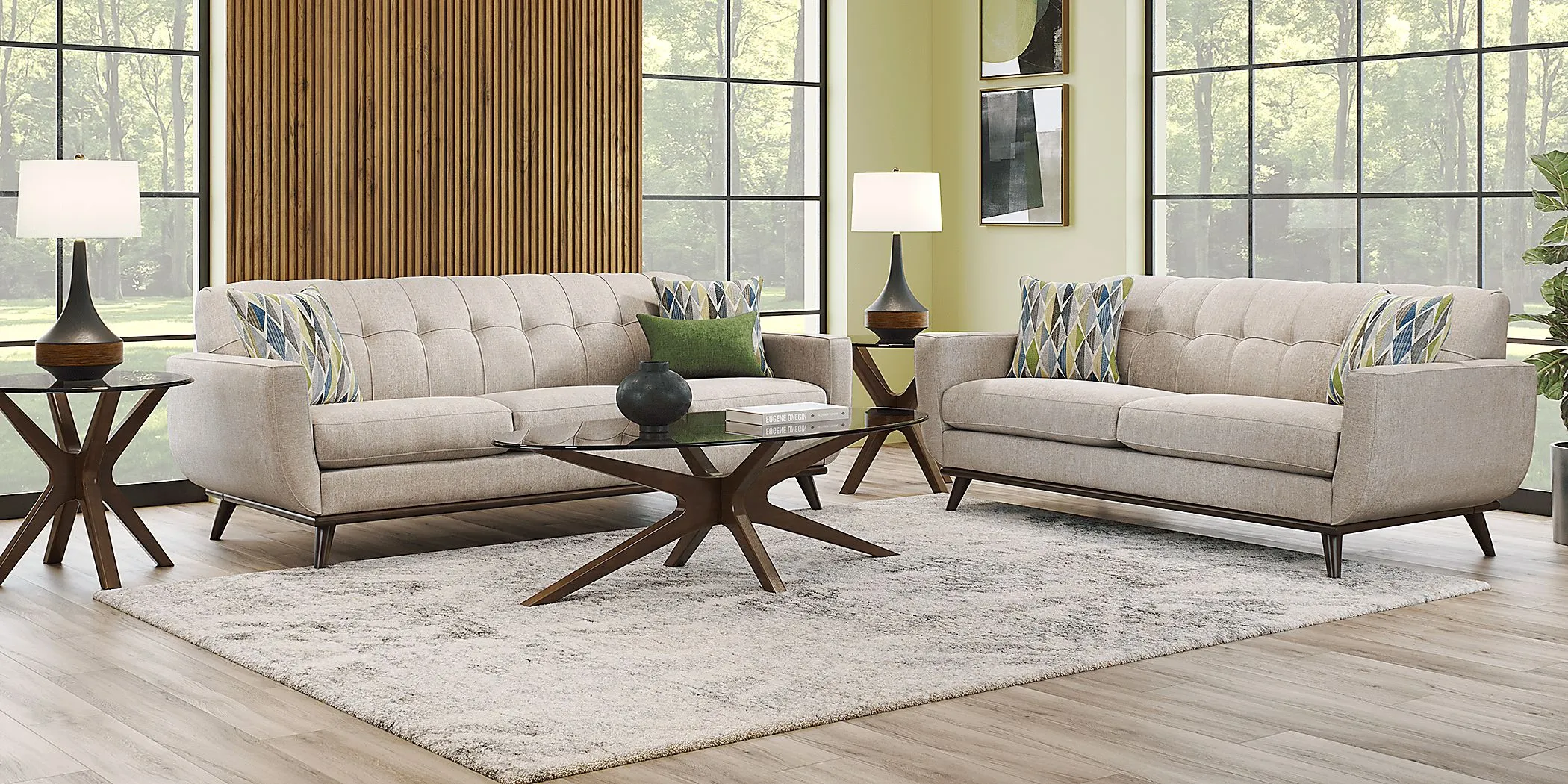 East Side Mushroom 5 Pc Living Room