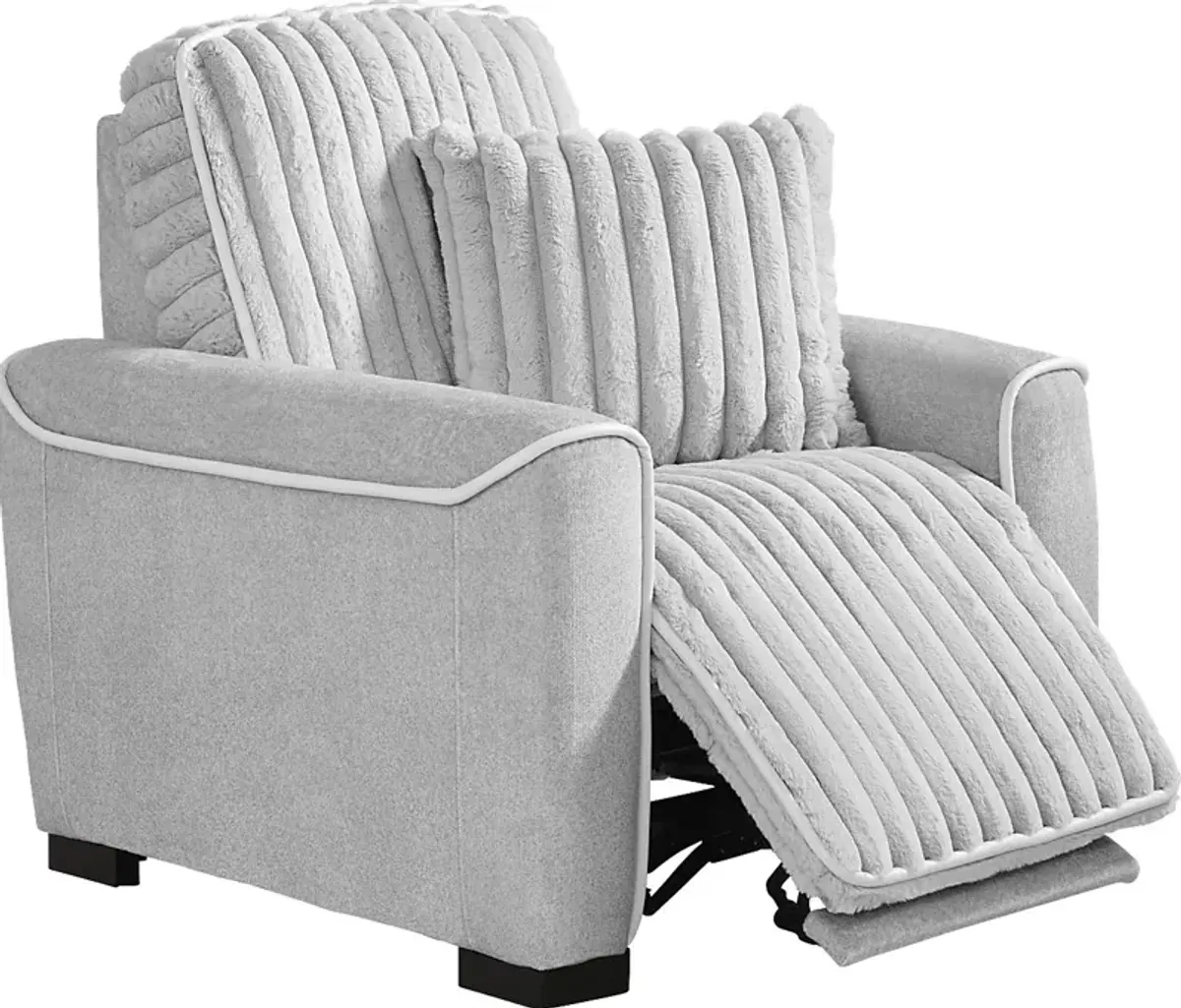 Saddle 4 Pc Dual Power Reclining ModularTwo by Rooms To Go | Furniture.com