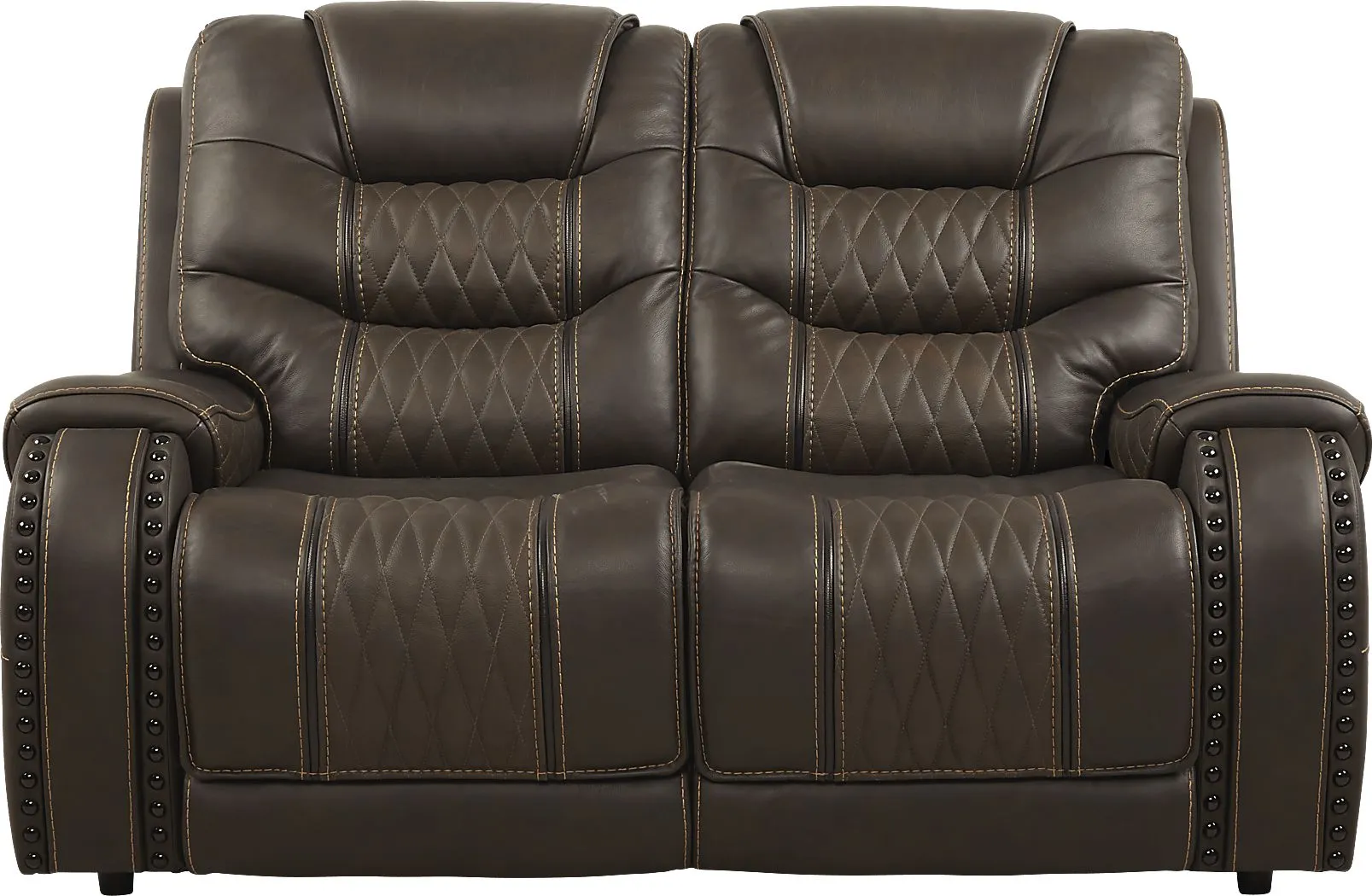 Eric church highway to home headliner gray leather reclining sofa store