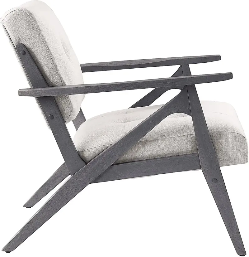 Eliona II Cream Accent Chair