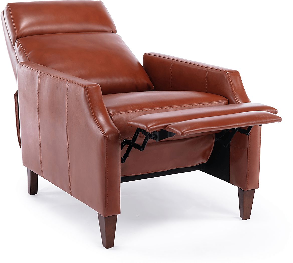Grayview Caramel Push Back Recliner