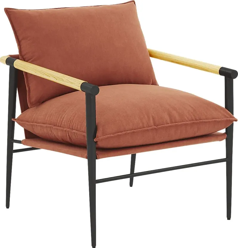 Houchin Rust Accent Chair