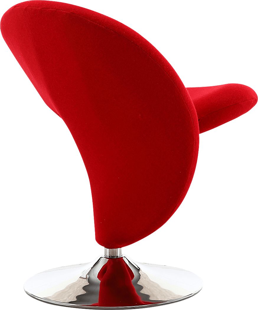 Claredda Red Accent Chair