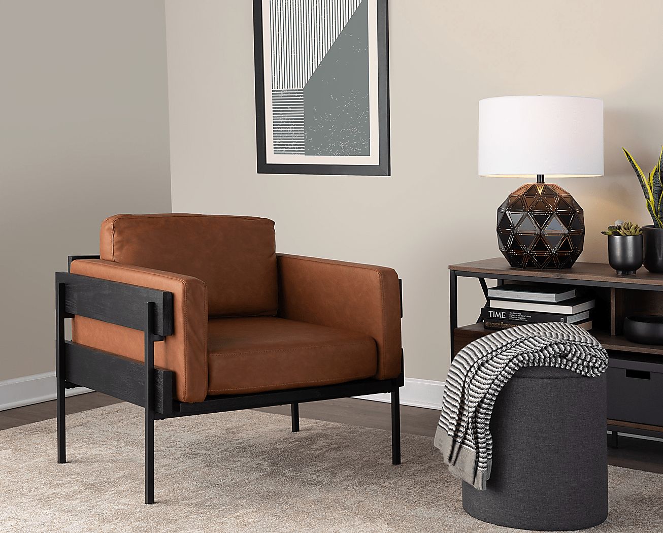 Clyburn IV Camel Accent Chair