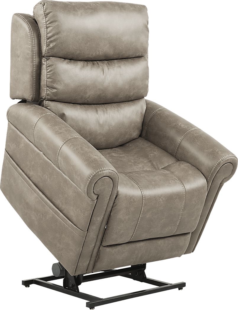 Colson Avenue Beige Triple Power Recliner