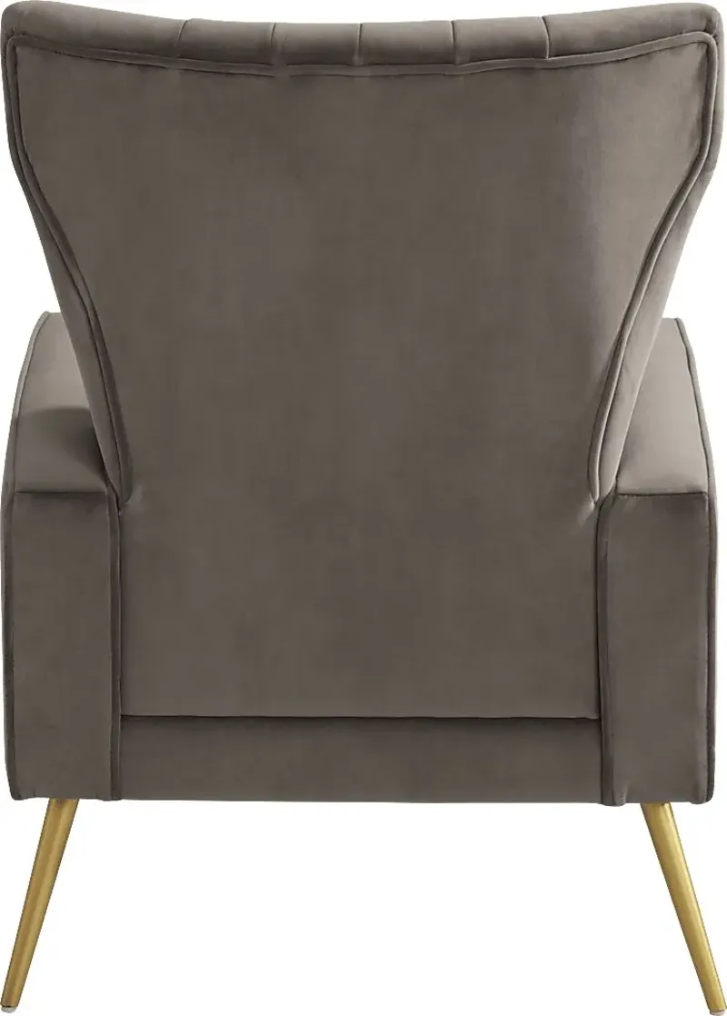 Emmanuel Gray Accent Chair
