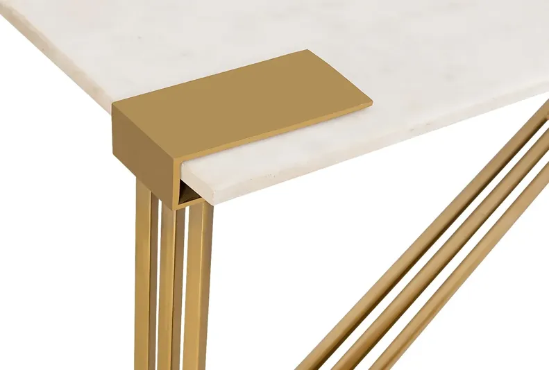 Anebar White Cocktail Table