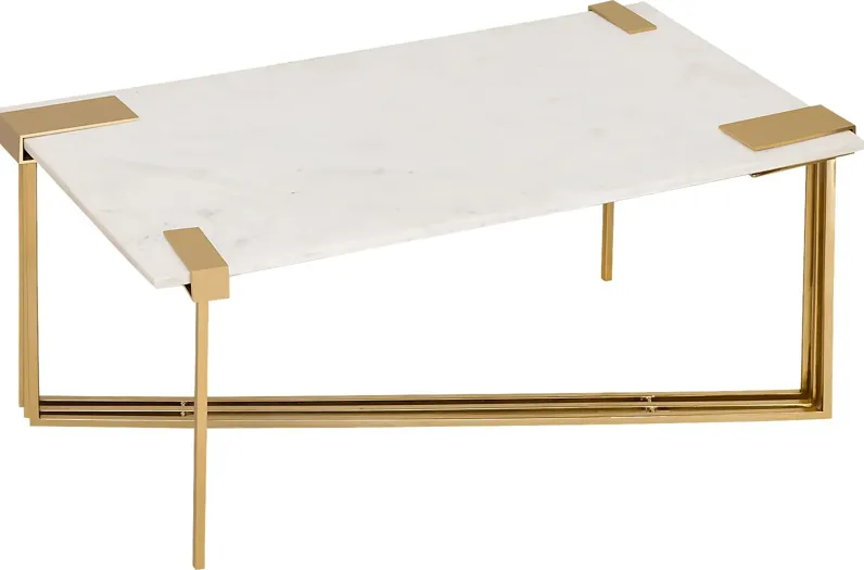 Anebar White Cocktail Table
