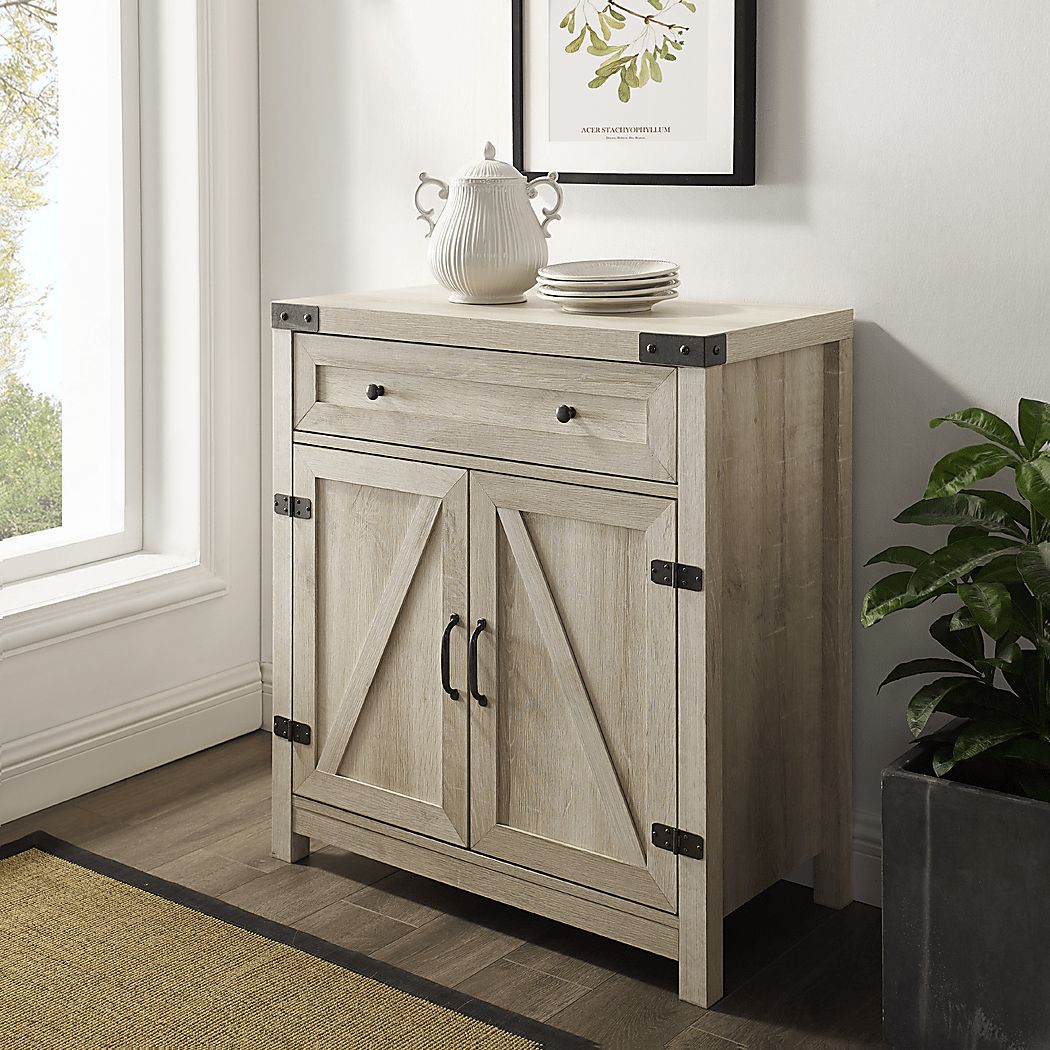 Copenhill White Accent Cabinet
