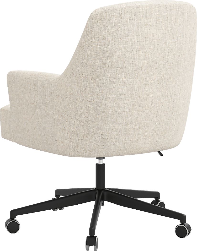 Carmelita Beige Desk Chair