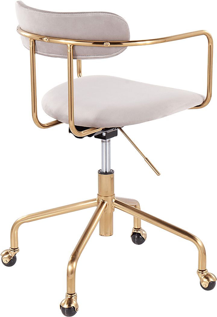 Sweetshade Silver Office Chair