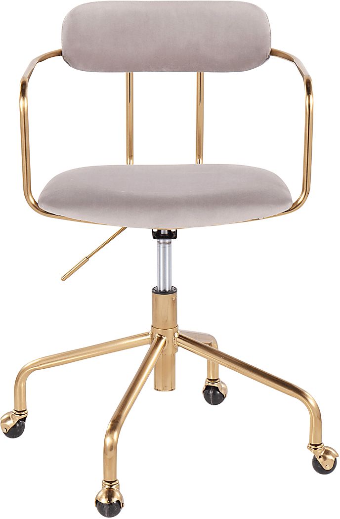 Sweetshade Silver Office Chair