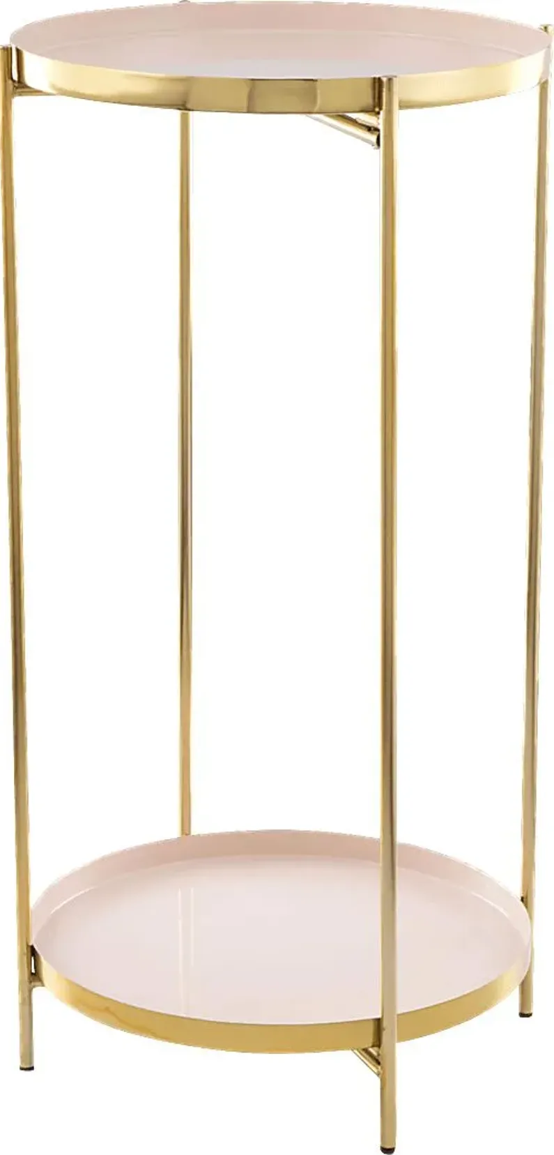 Hertha Pink Accent Table