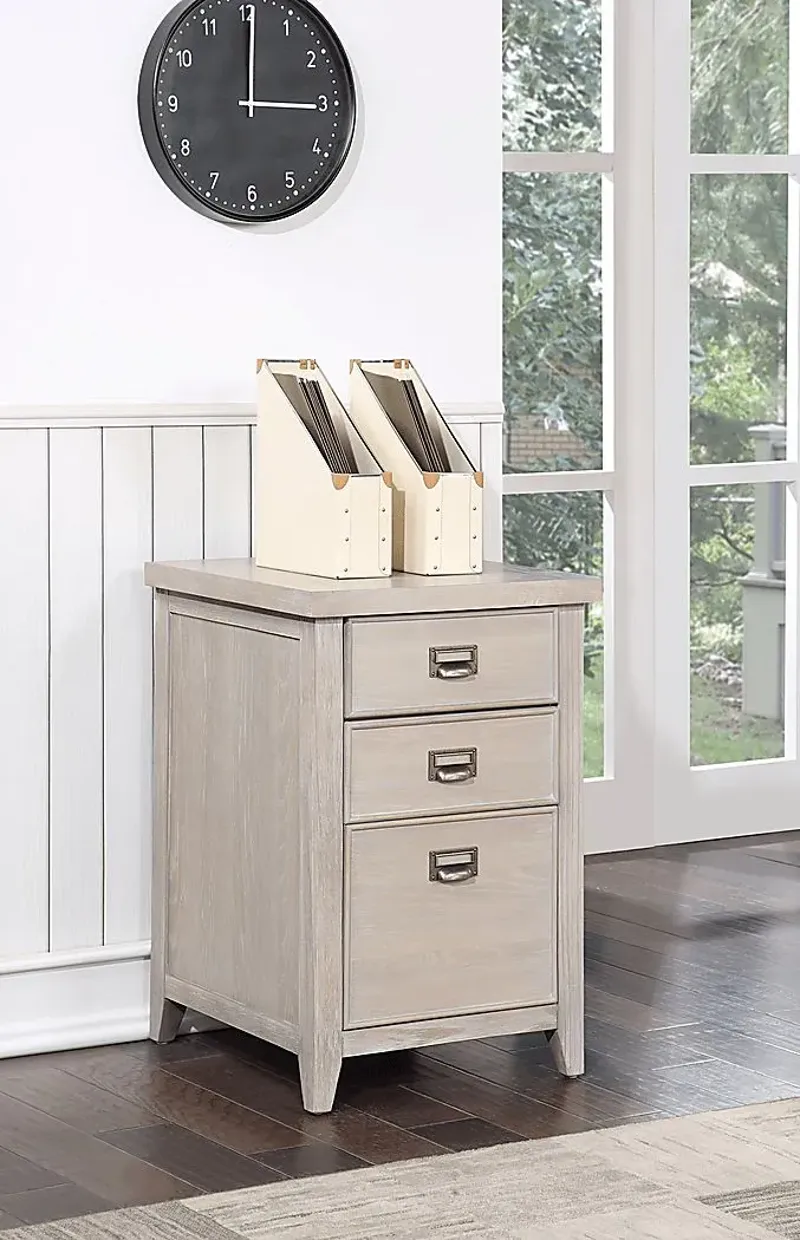 Arnhem Gray File Cabinet