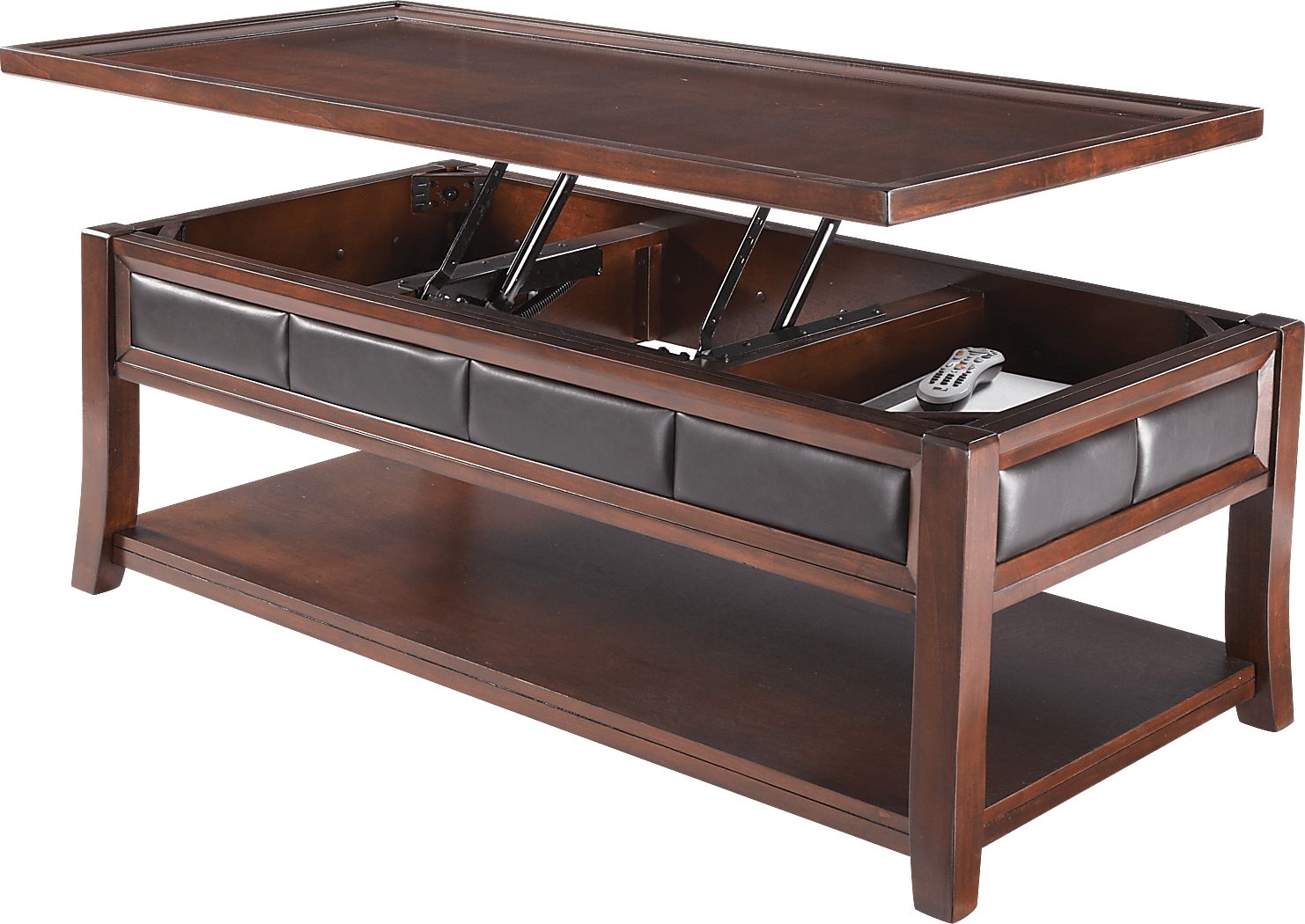Benton Square Merlot Lift-Top Cocktail Table
