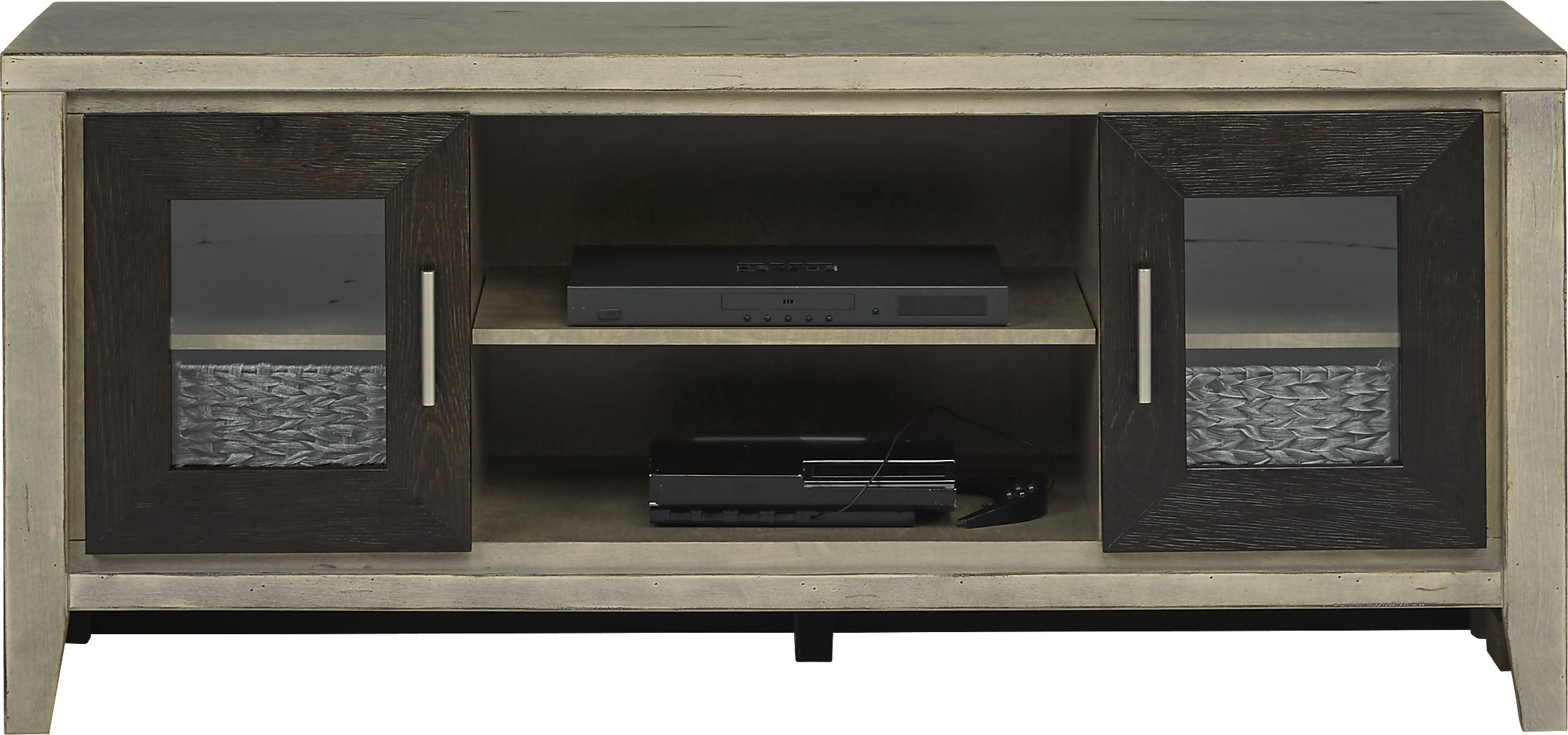 Braham II Driftwood Gray 60 in. Console