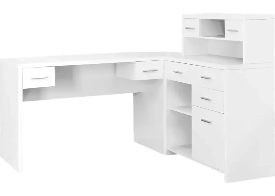 Tambec White Desk by Rooms To Go Furniture
