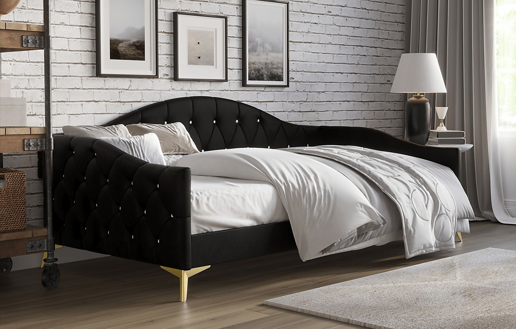 Crefeld Black Twin Daybed