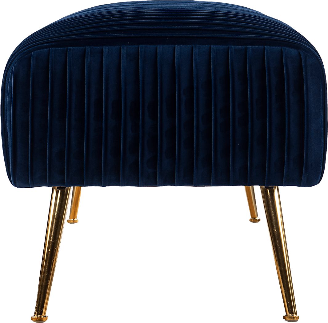 Bluffstone Blue Accent Bench