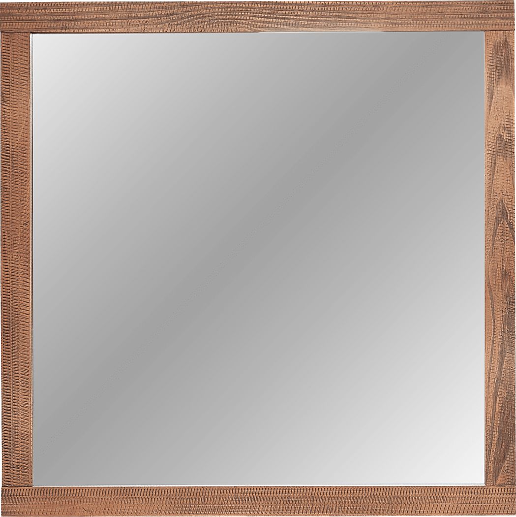 Palm Grove Brown Mirror
