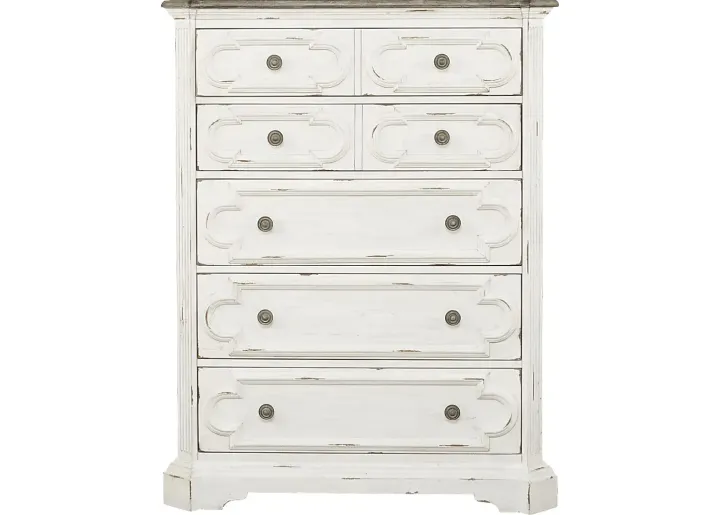 Lindenwood white dresser store