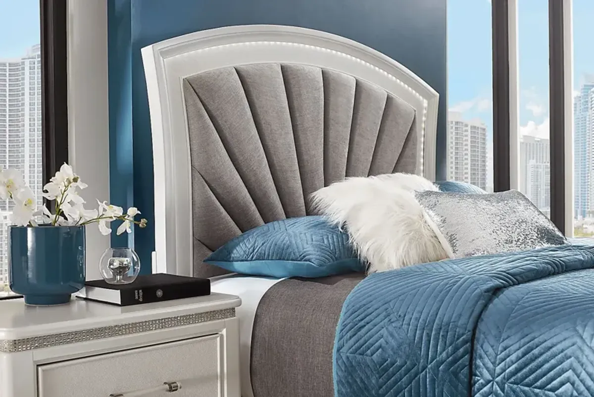 Palm Grove White 5 Pc Queen Panel Bedroom by Rooms To Go | Furniture.com